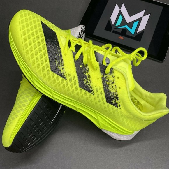 adidas | Shoes | Adidas Adizero Pro Solar Yellow Running Shoes Fy01 ...